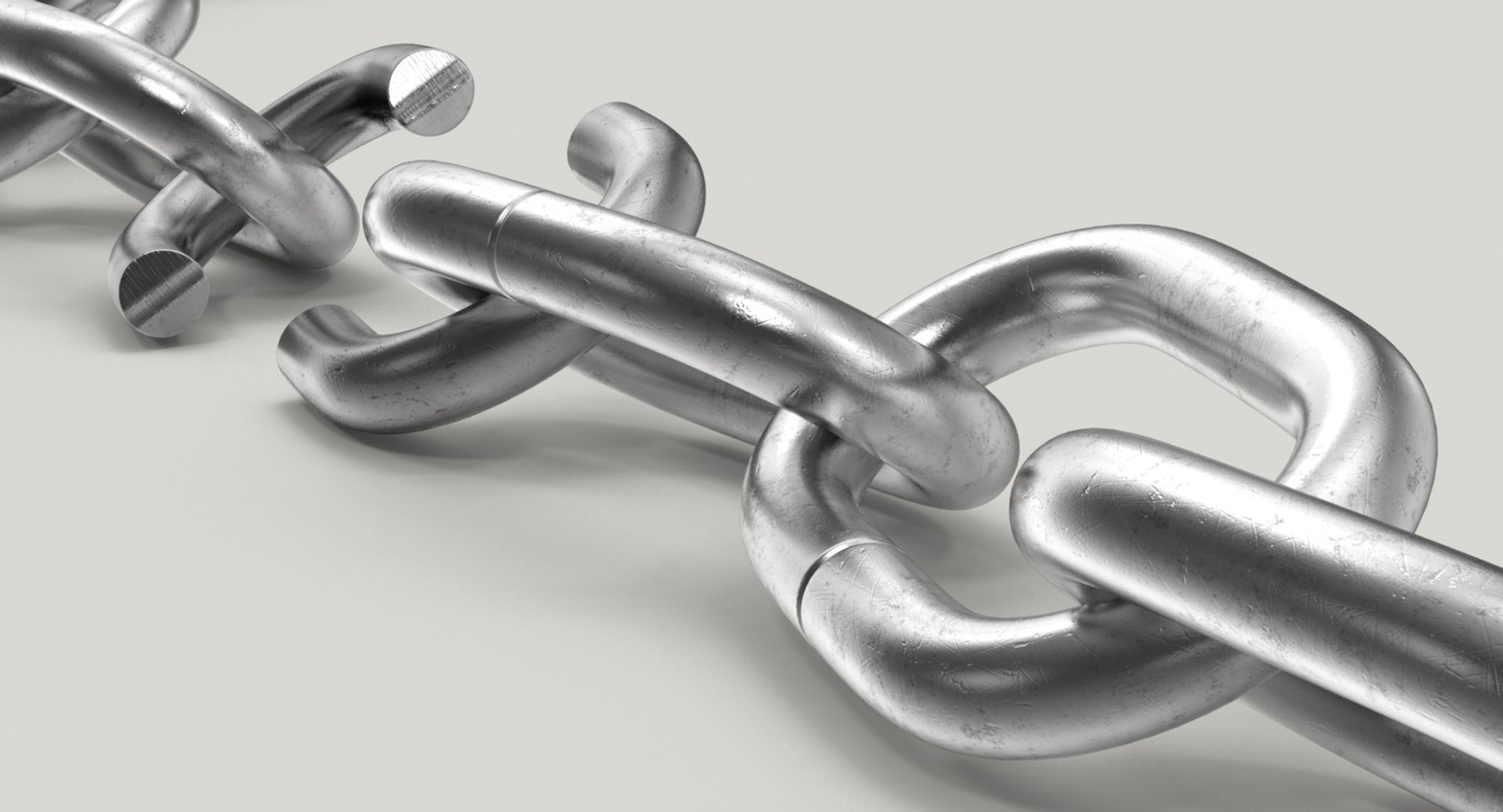 Broken Chain 3d Model