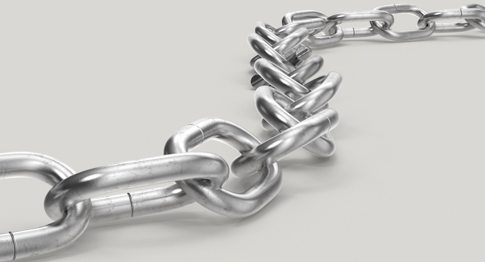 Broken Chain 3d Model