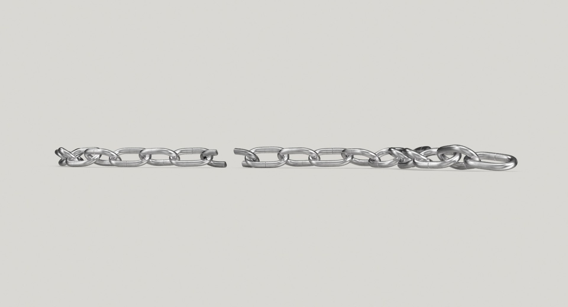 Broken Chain 3d Model