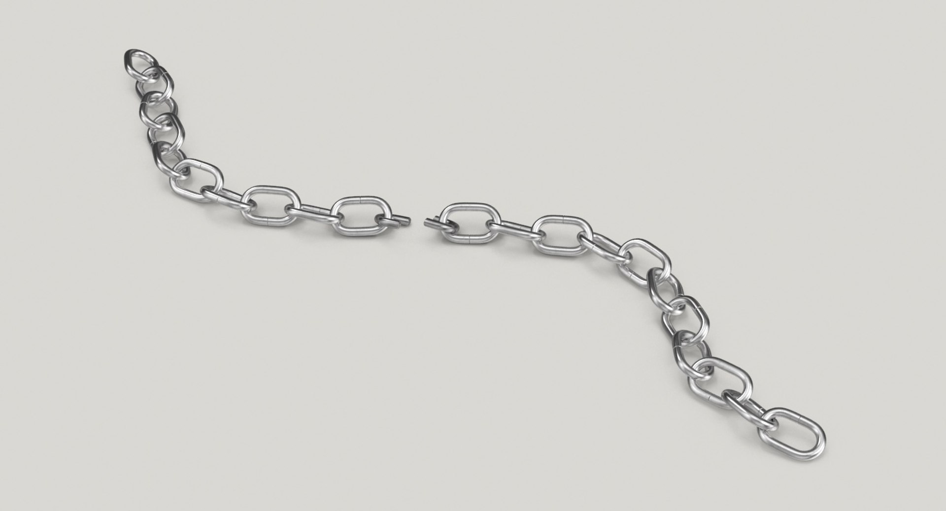 Broken Chain 3d Model