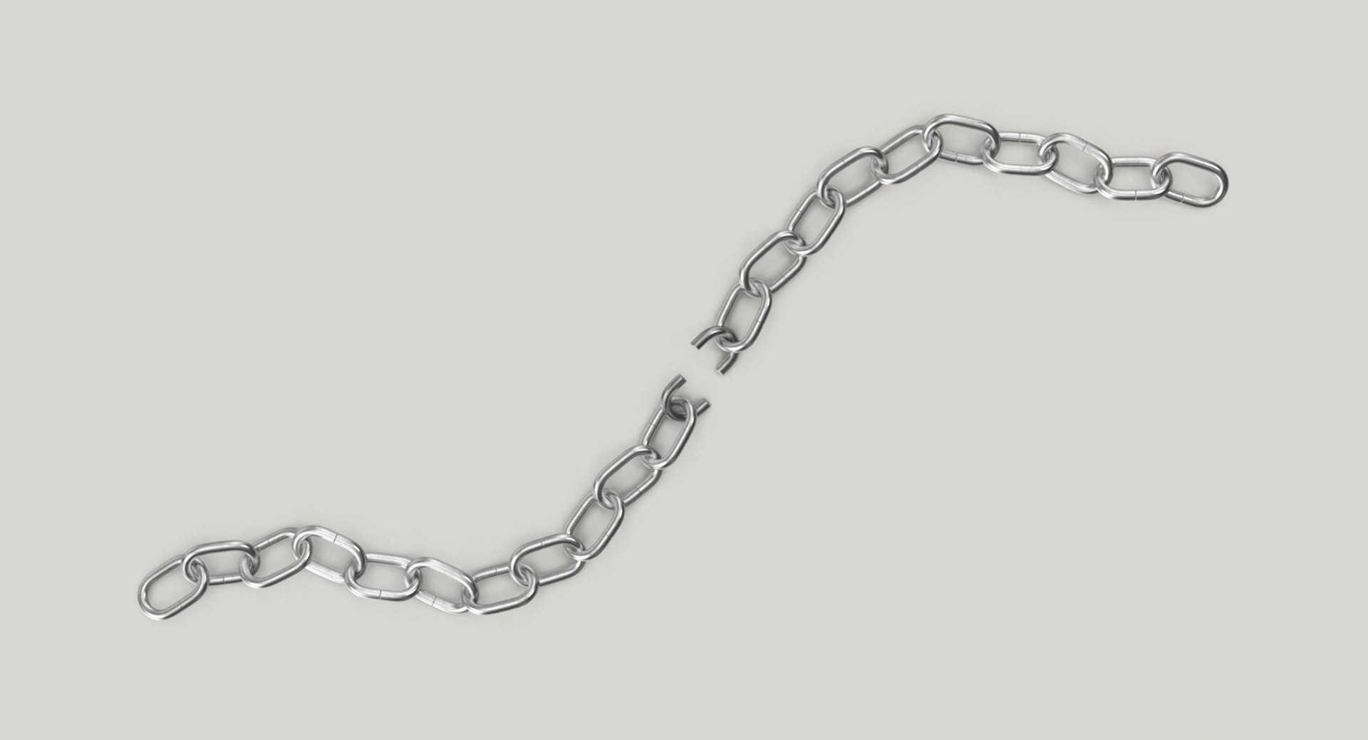 Broken Chain 3d Model
