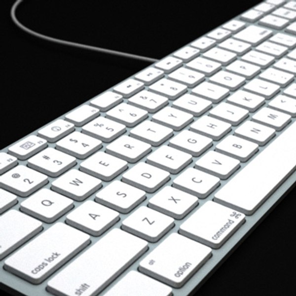 apple mac keyboard wired 3ds