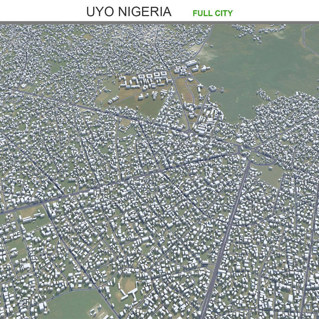 3D Uyo Nigeria - TurboSquid 2154672