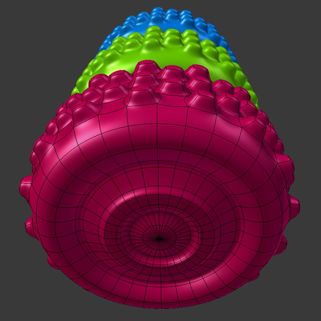 3d Rubber Ball Model