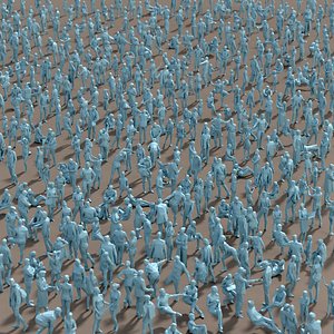 Crowd 3D Models for Download | TurboSquid
