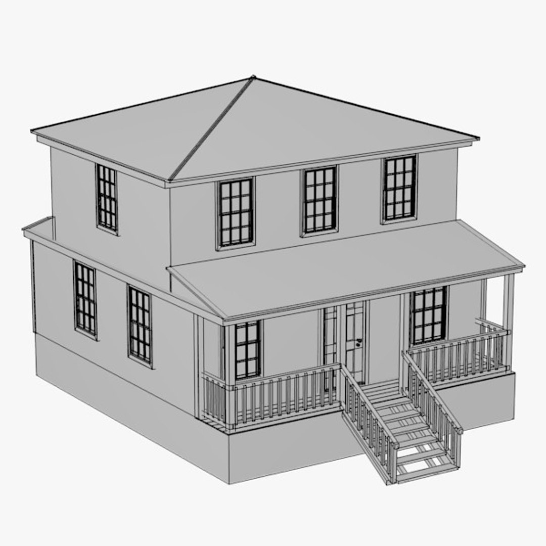 3d House Model 3d-house-model