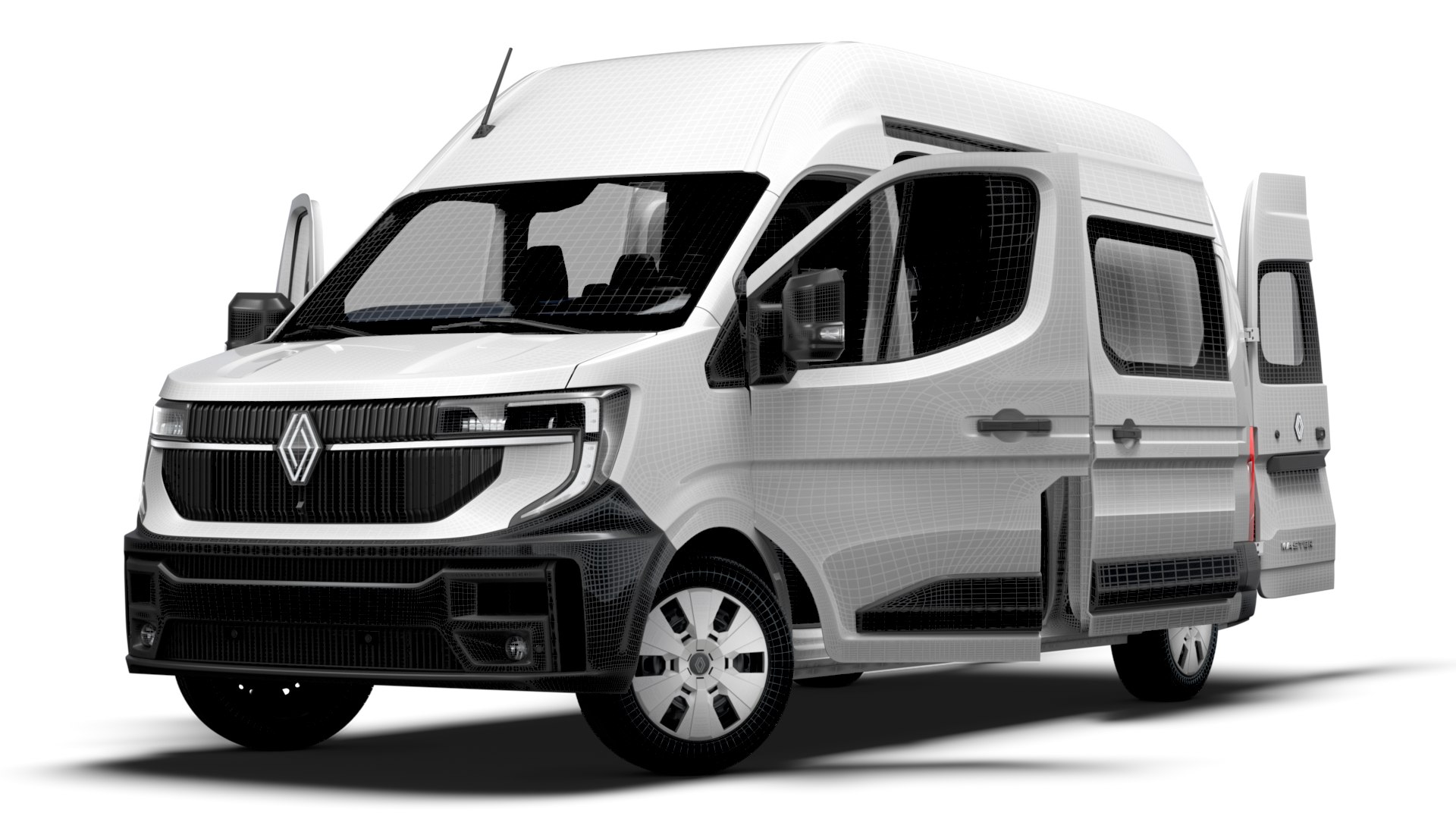 Renault Master L3H3 CrewCab Van HQ Interior 2024 3D Model - TurboSquid ...