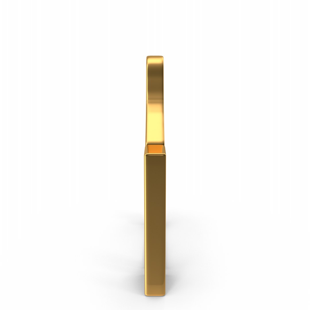 3D Model Like Icon Gold - TurboSquid 2314909