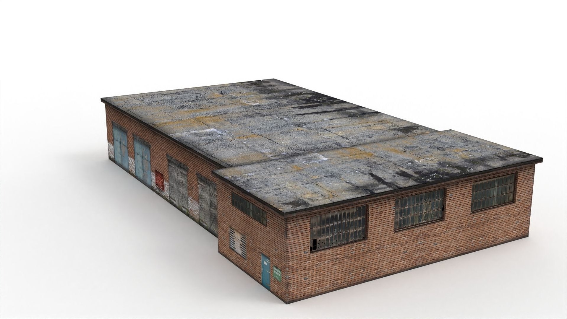 Tractor Garage 3D Model - TurboSquid 1726836