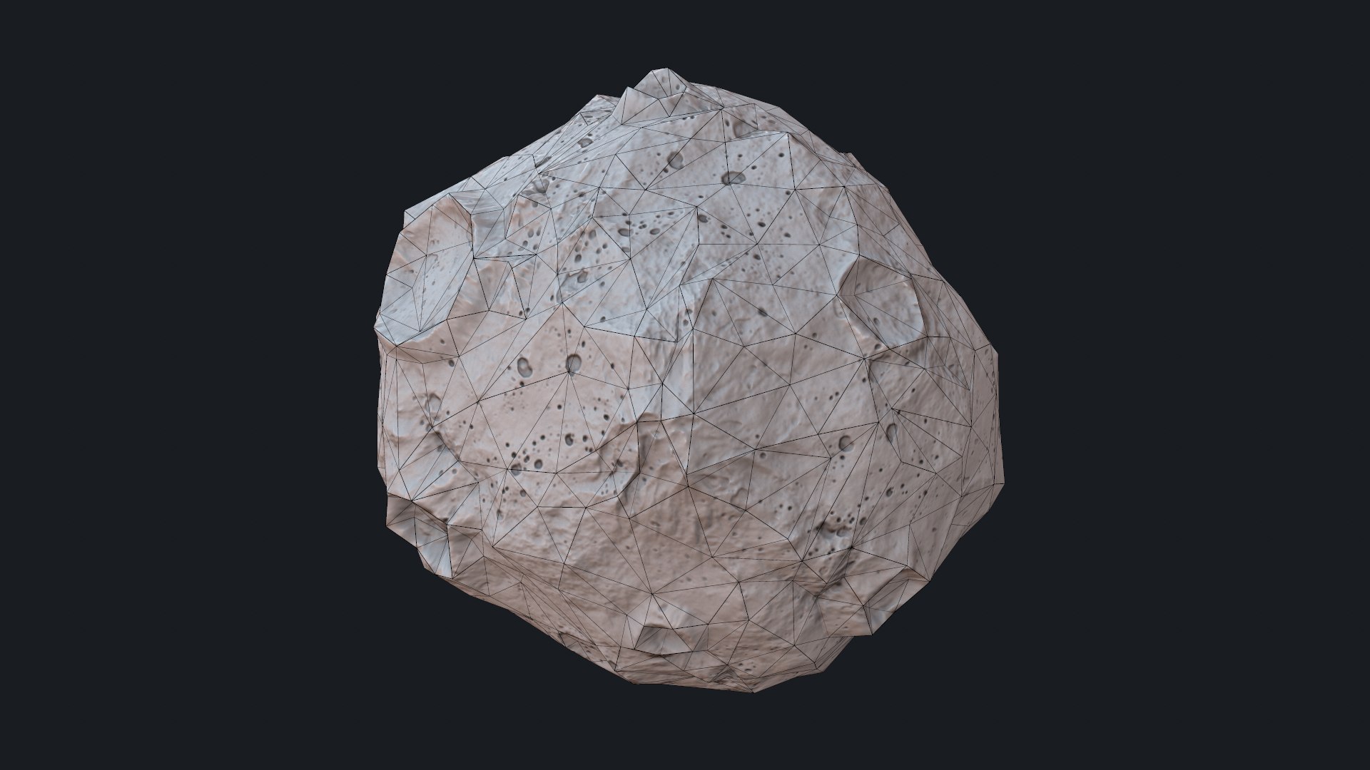 3D Meteorite 1 Model - TurboSquid 2134256