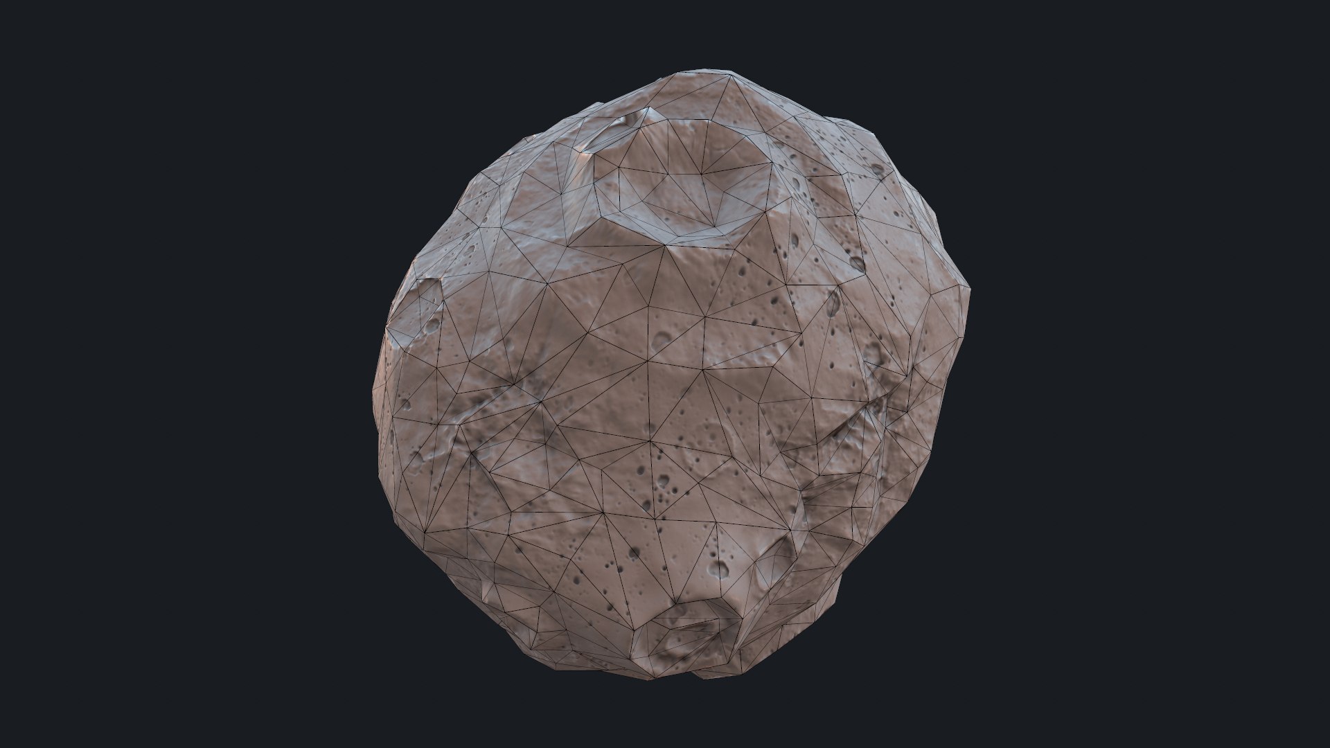 3D Meteorite 1 Model - TurboSquid 2134256
