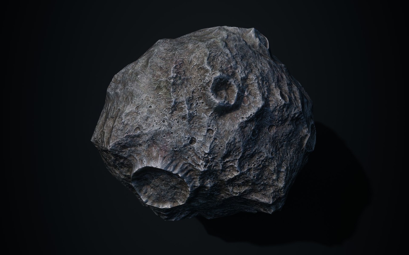3D Meteorite 1 Model - TurboSquid 2134256