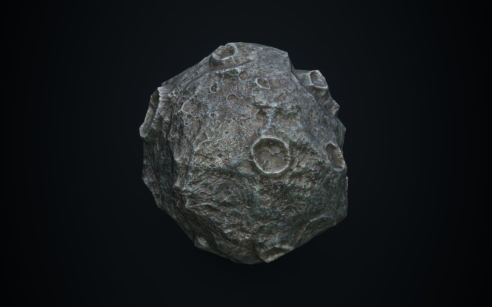 3D Meteorite 1 Model - TurboSquid 2134256