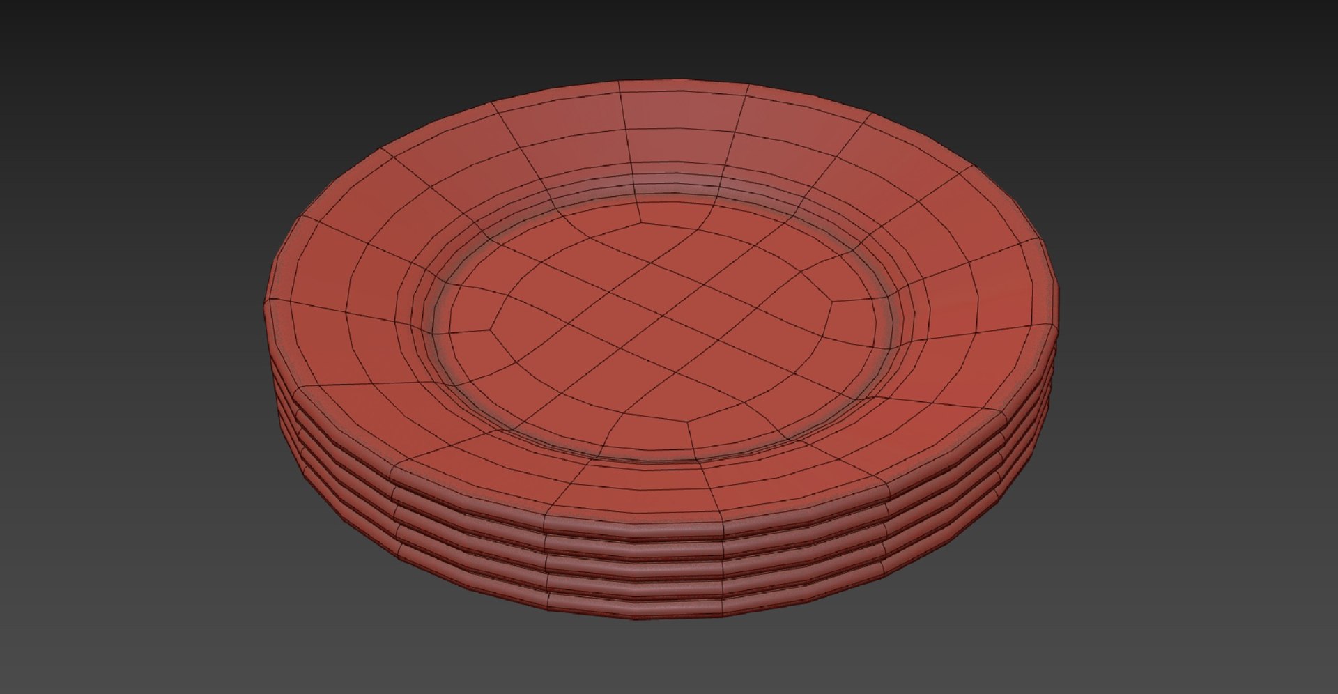 Plates Stack 3D - TurboSquid 1836056