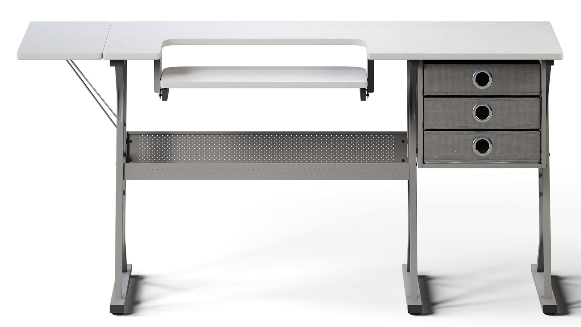 3D Sewing Table With Sewing Machine Platform Model - TurboSquid 2338851