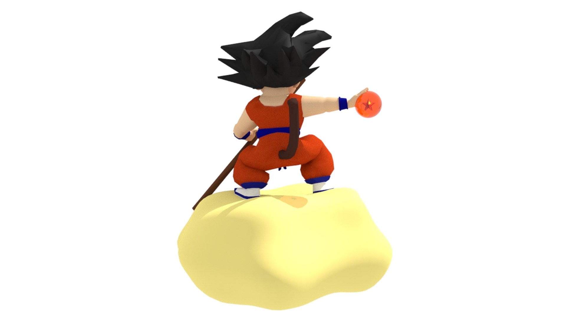 3D GOKU rig - TurboSquid 1864831