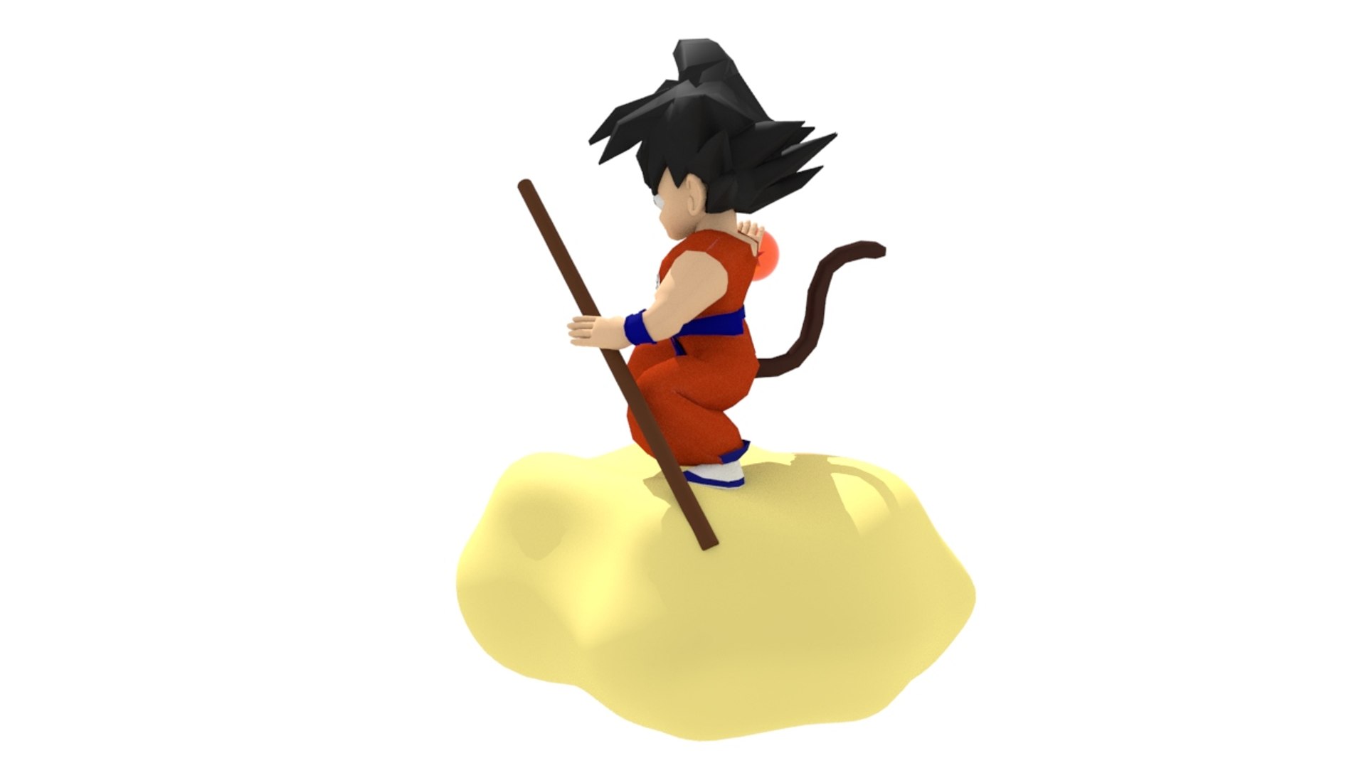 3D GOKU rig - TurboSquid 1864831
