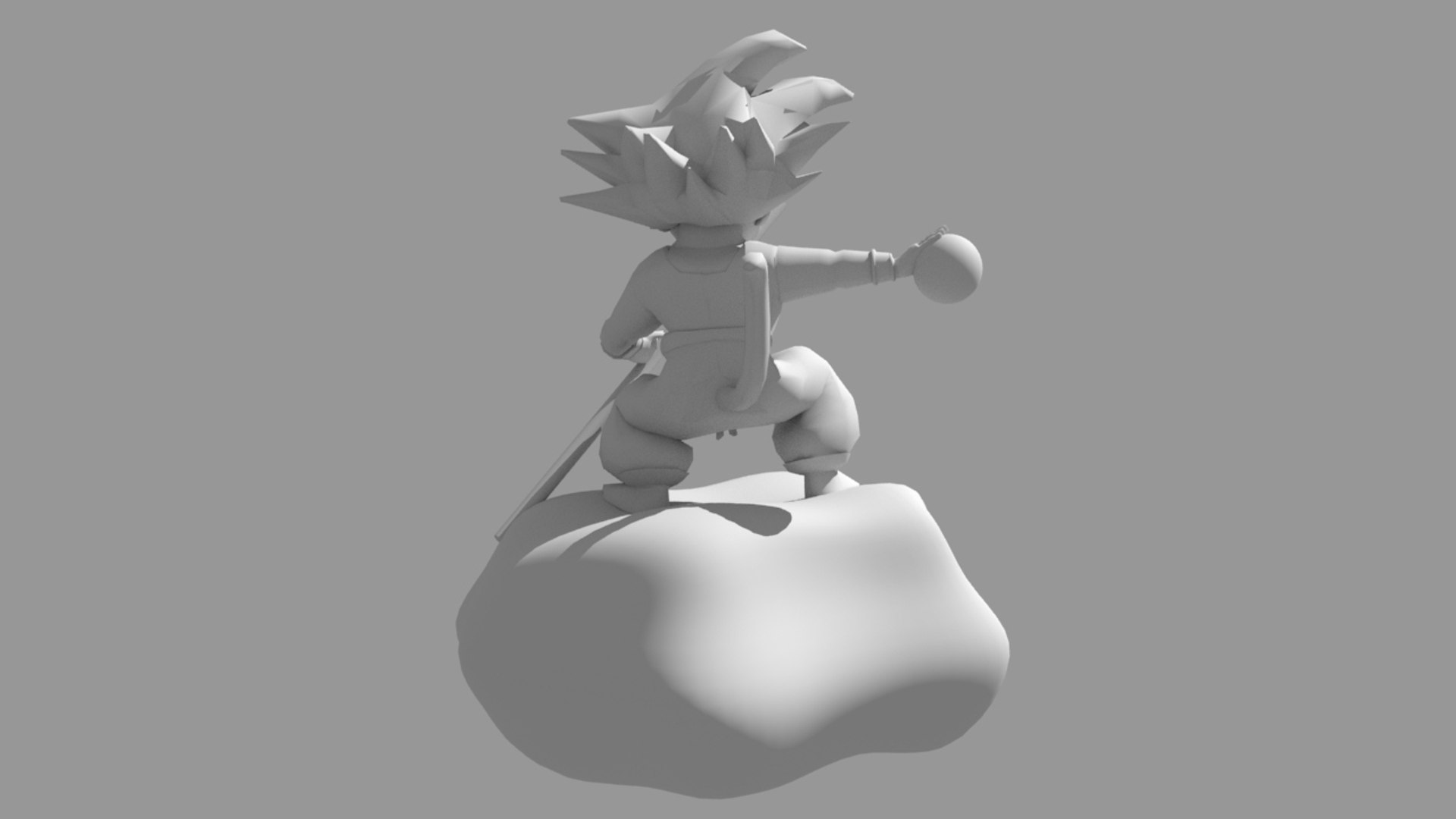 3D GOKU rig - TurboSquid 1864831