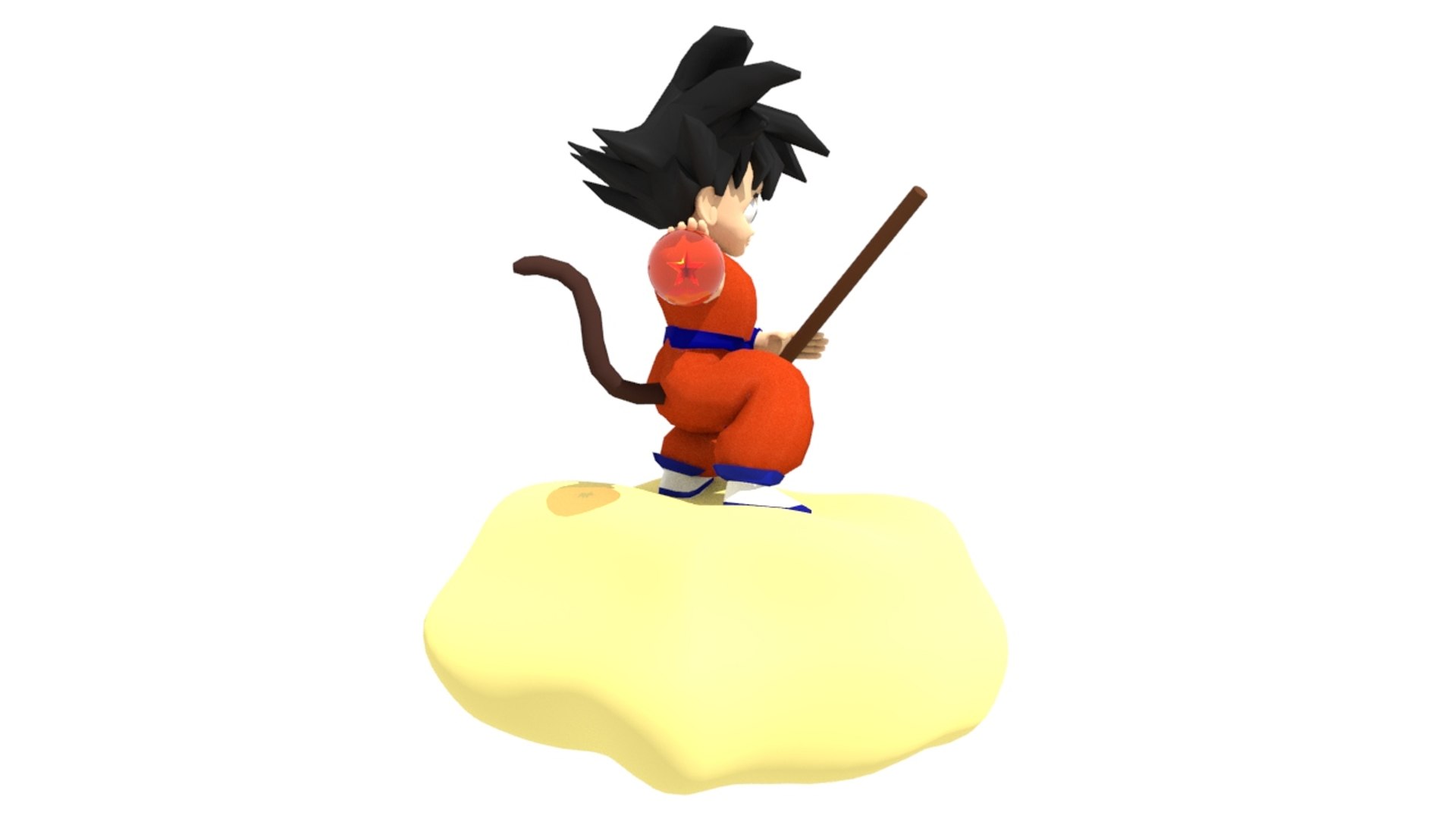 3D GOKU rig - TurboSquid 1864831