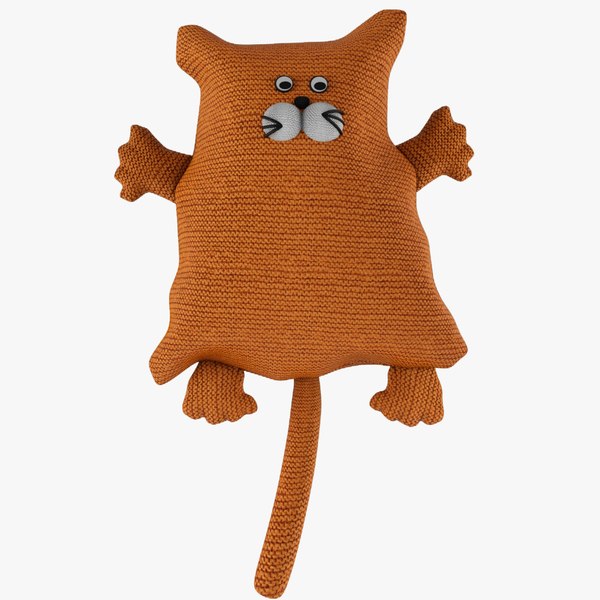 3D model pillow cat - TurboSquid 1169789