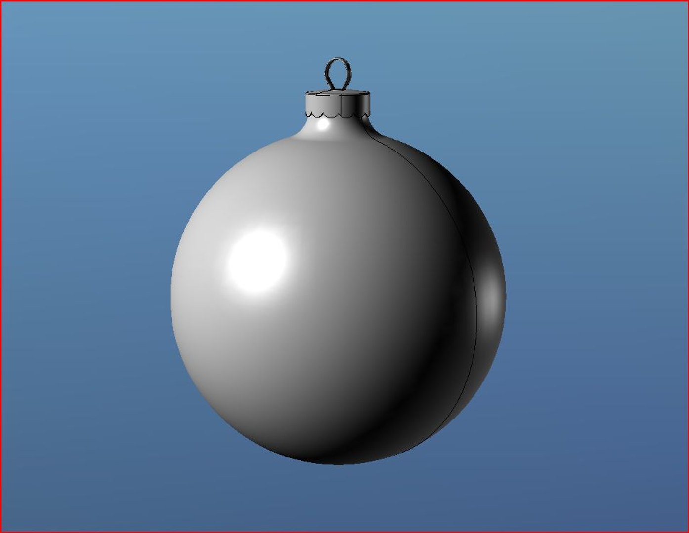 3d Model Christmas Ornaments
