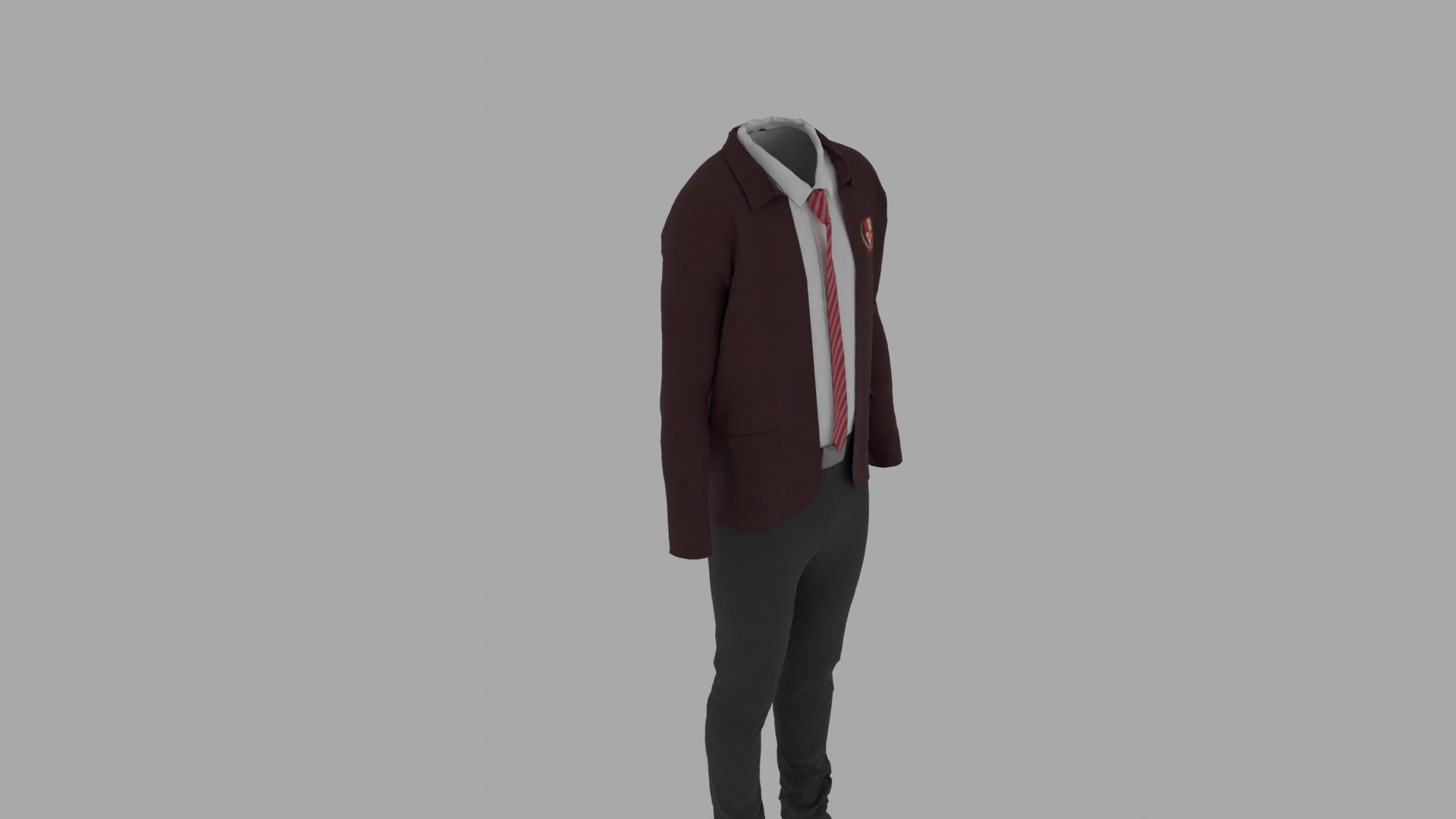 3D School Uniform Model - TurboSquid 1973140