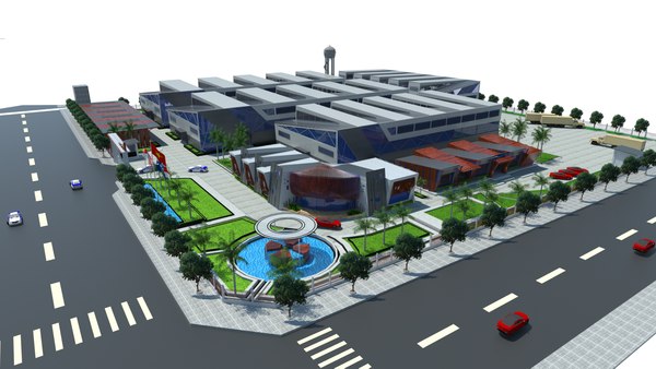 SketchUp Factory Models | TurboSquid