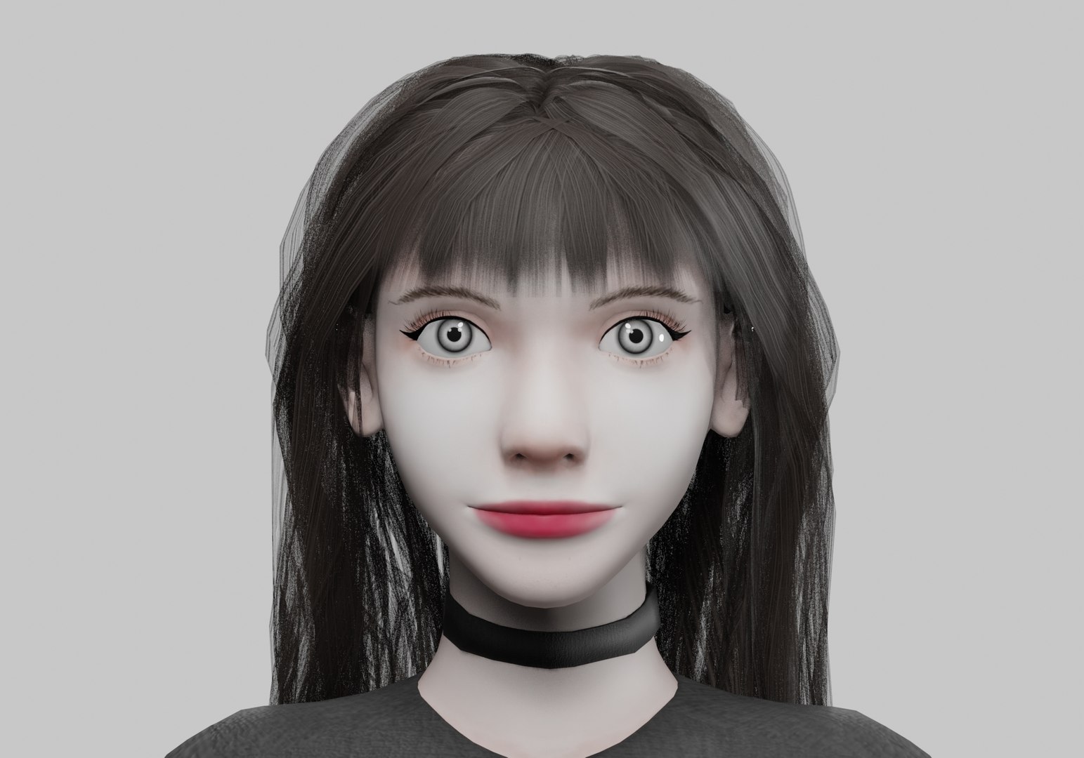 Pretty Stylized Woman V30550 3D Model - TurboSquid 2267197