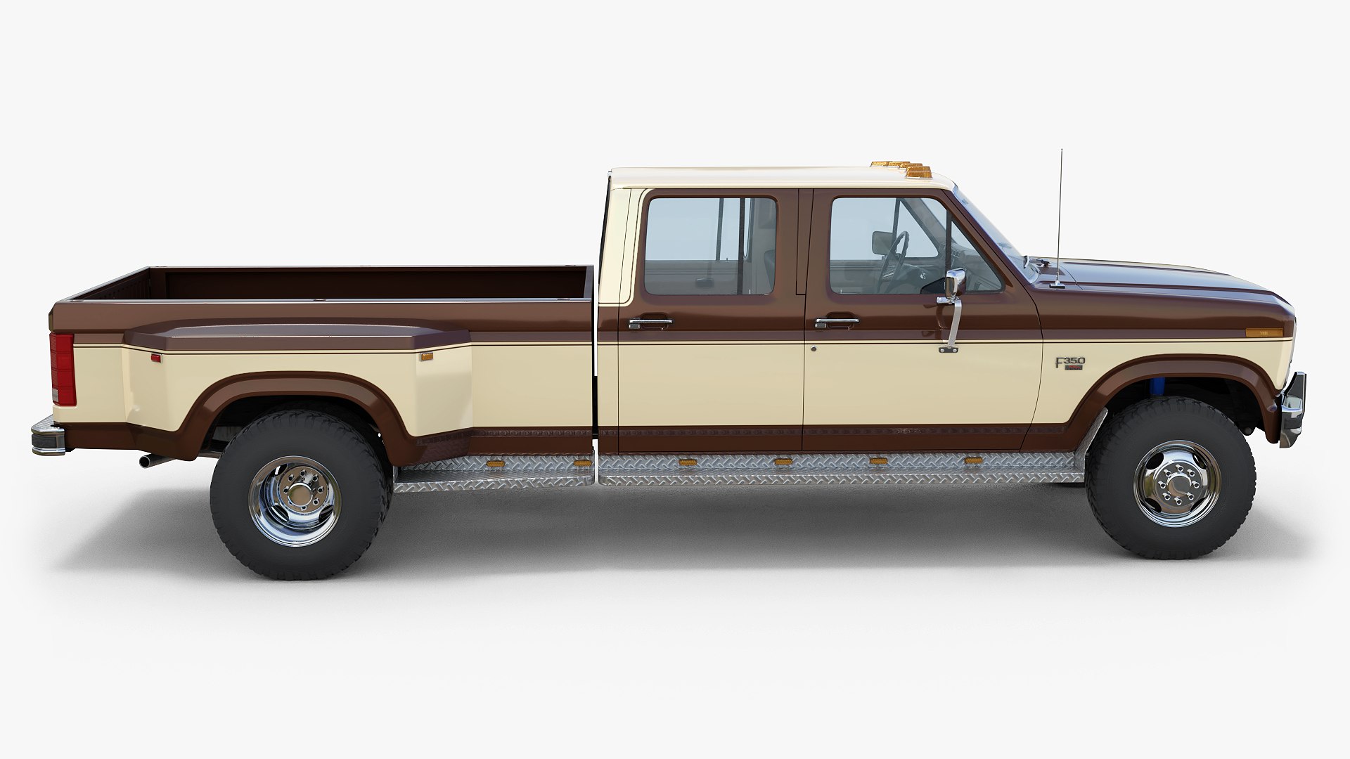 1986 f-350 crewcab dually 3D model - TurboSquid 1291755