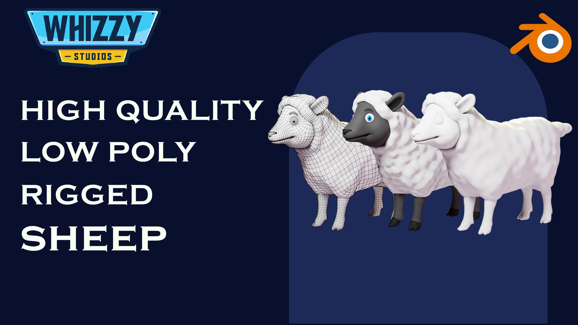 3D Model Sheep 3D Cartoon Rigged Model - Blender - TurboSquid 2196870