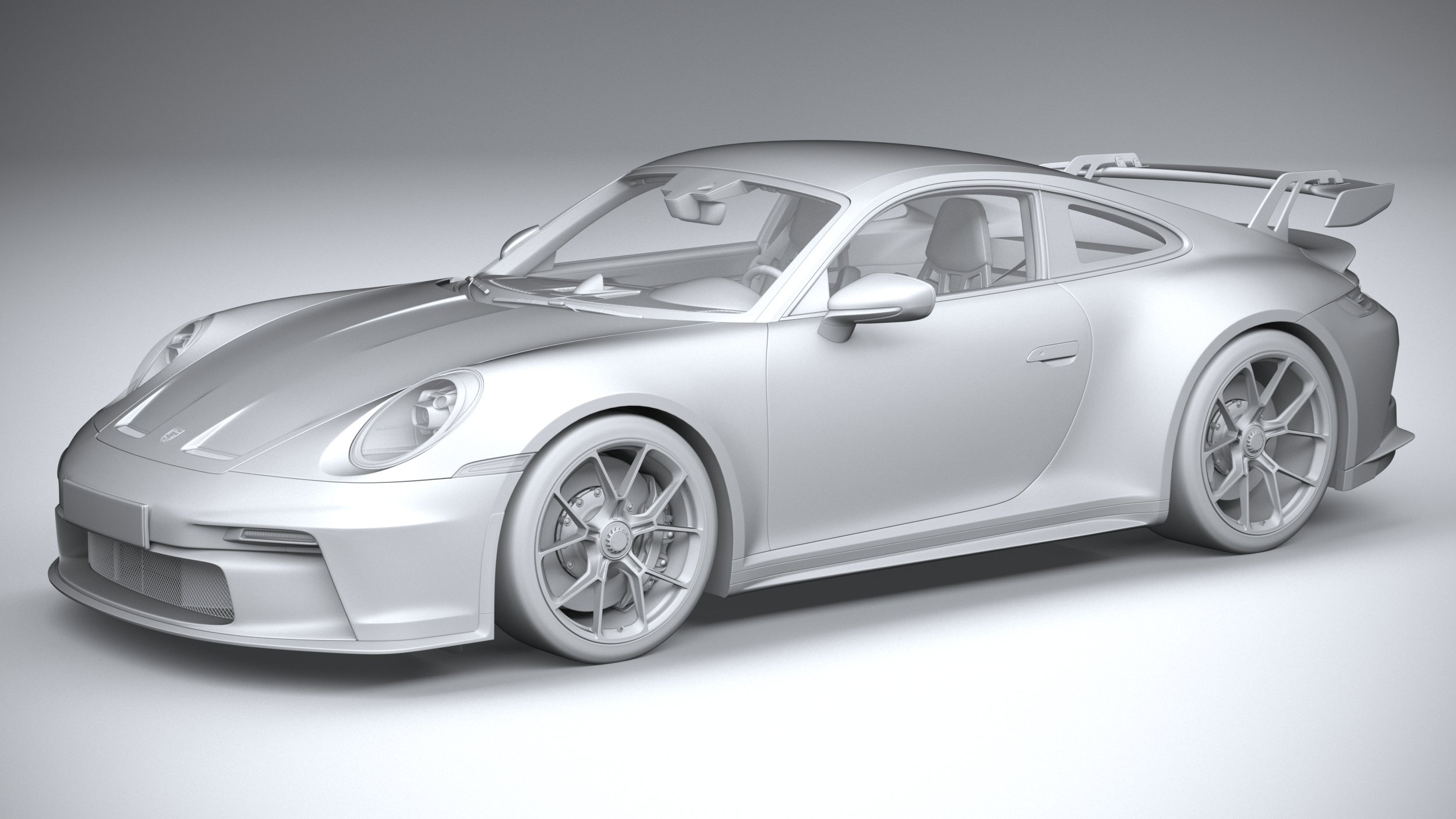 Porsche 911 gt3 3D model - TurboSquid 1701549