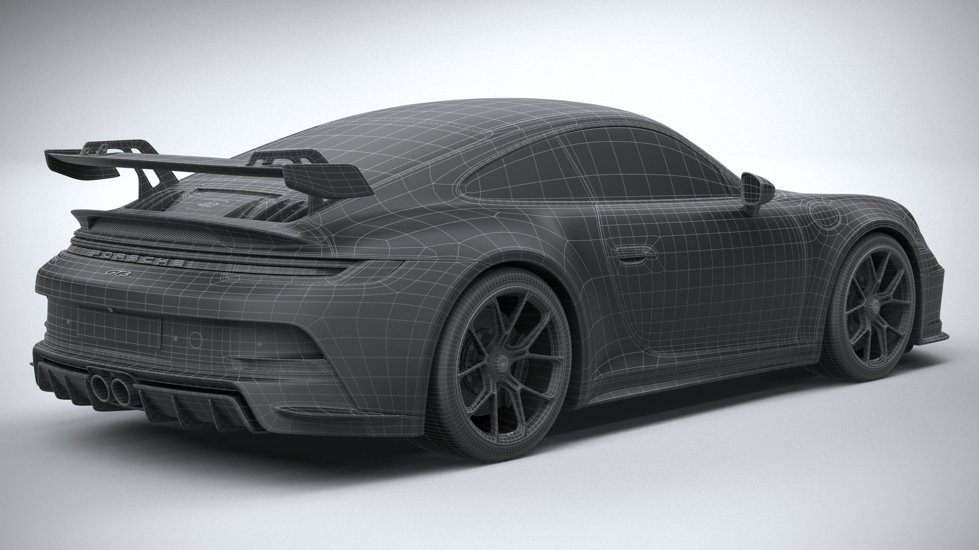 Porsche 911 gt3 3D model - TurboSquid 1701549