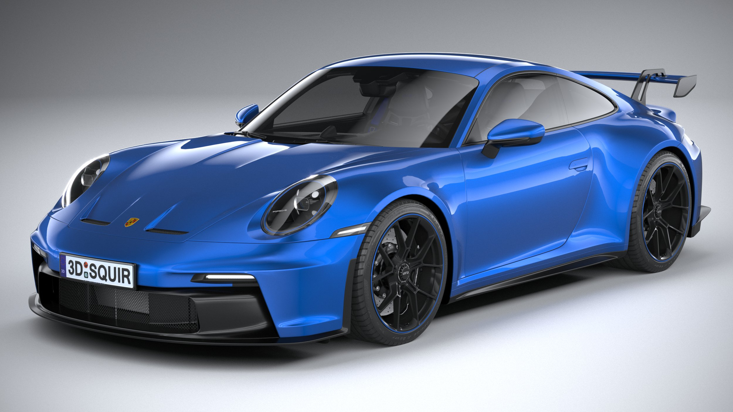 Porsche 911 gt3 3D model - TurboSquid 1701549
