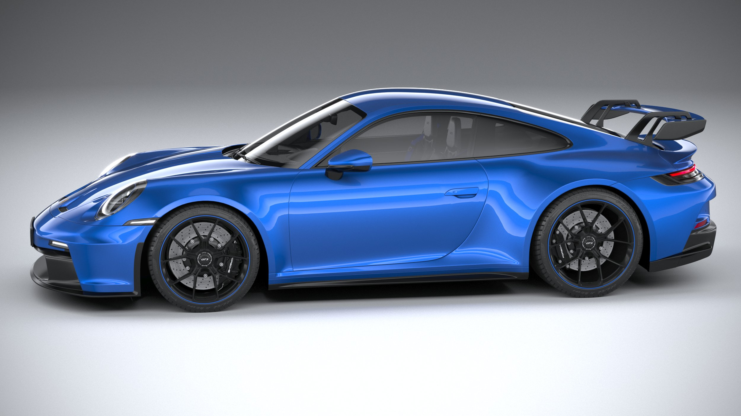 Porsche 911 gt3 3D model - TurboSquid 1701549