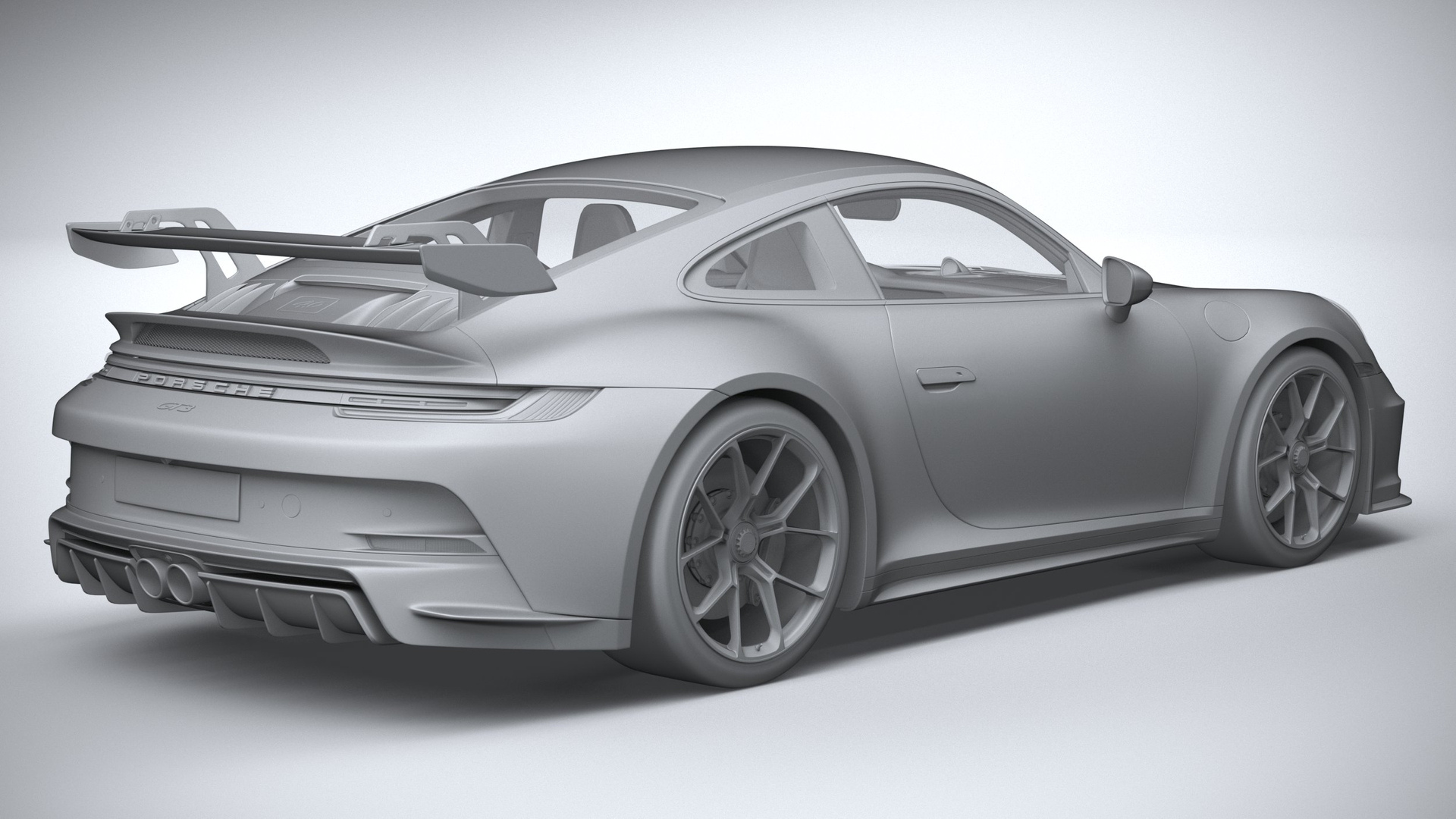 Porsche 911 gt3 3D model - TurboSquid 1701549