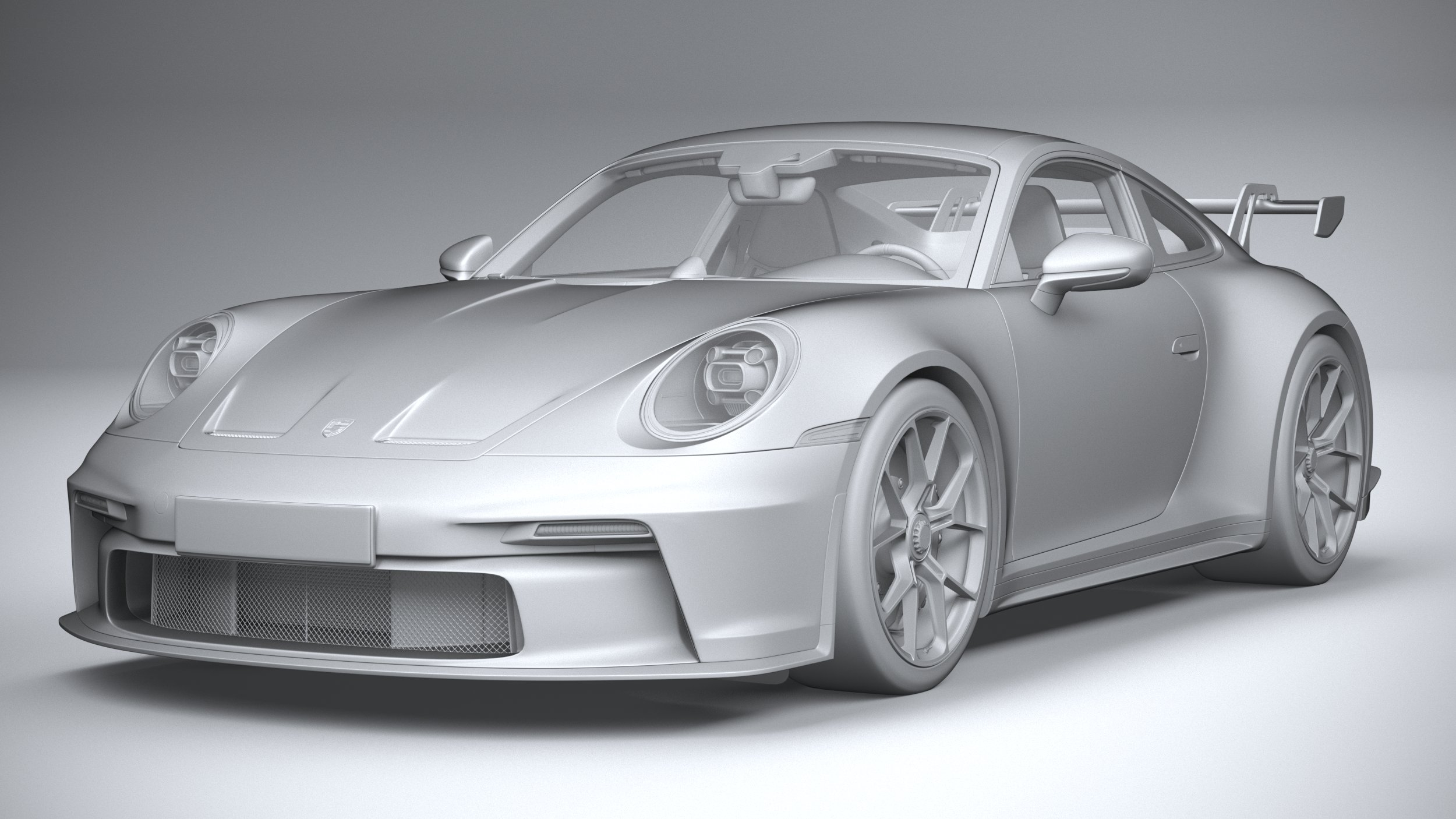 Porsche 911 gt3 3D model - TurboSquid 1701549