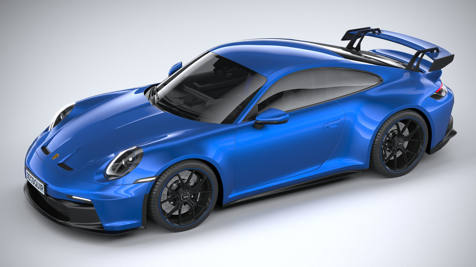 Porsche 911 gt3 3D model - TurboSquid 1701549