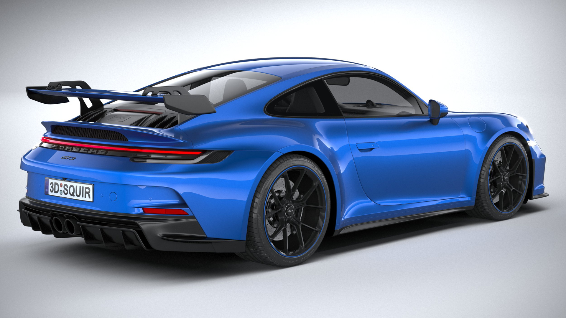 Porsche 911 gt3 3D model - TurboSquid 1701549