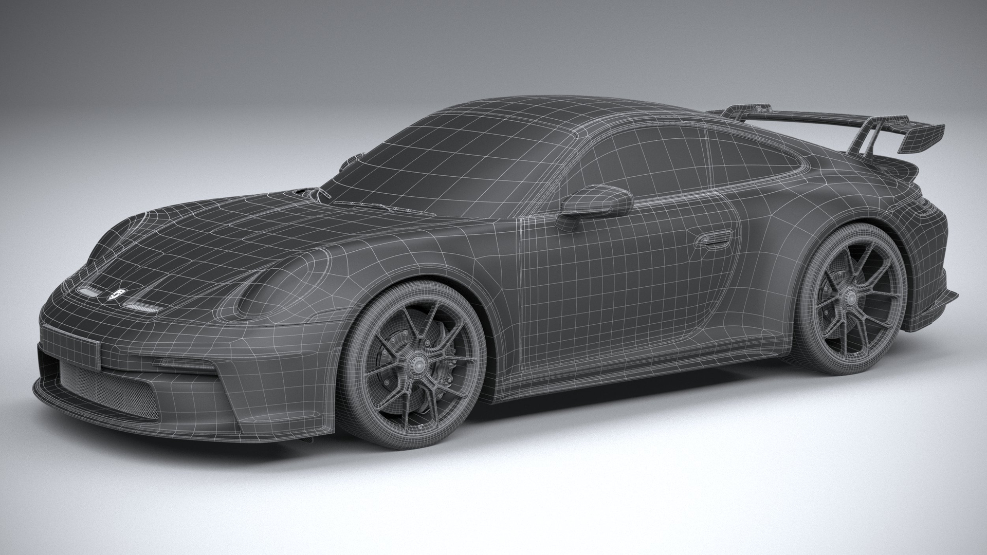 Porsche 911 gt3 3D model - TurboSquid 1701549