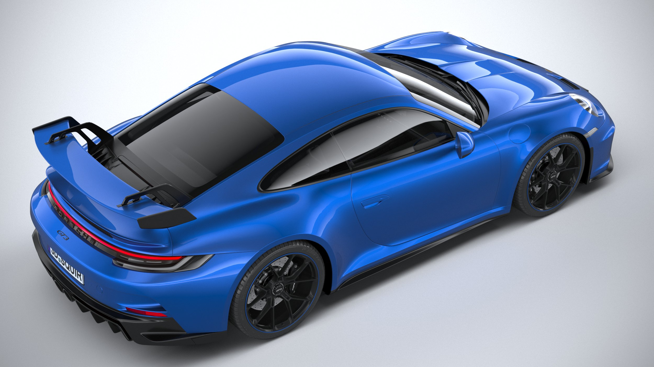 Porsche 911 gt3 3D model - TurboSquid 1701549