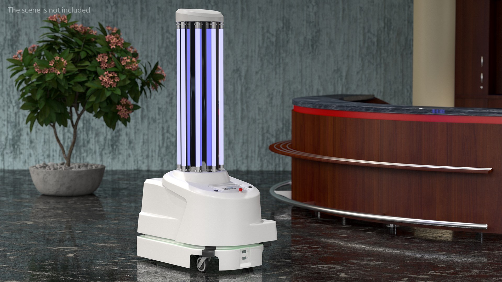 Uv Disinfection Robot 3D Model - TurboSquid 1596861