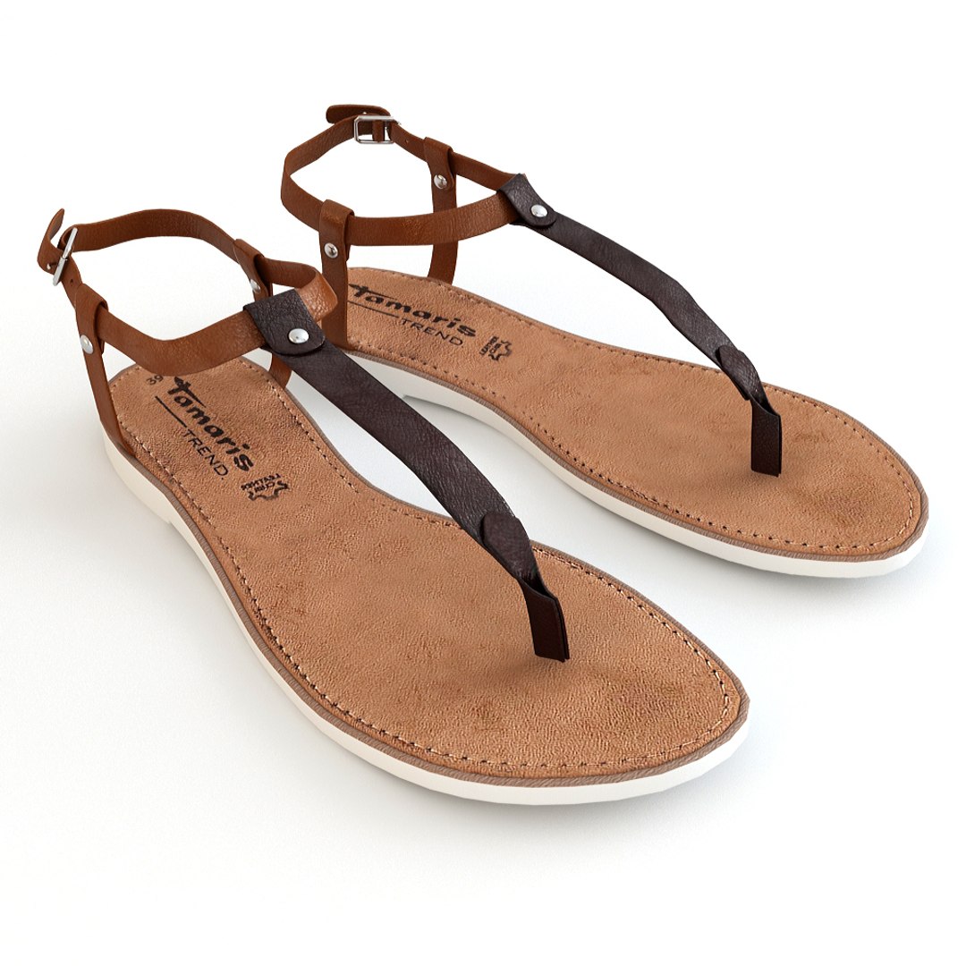 3d Model Sandals