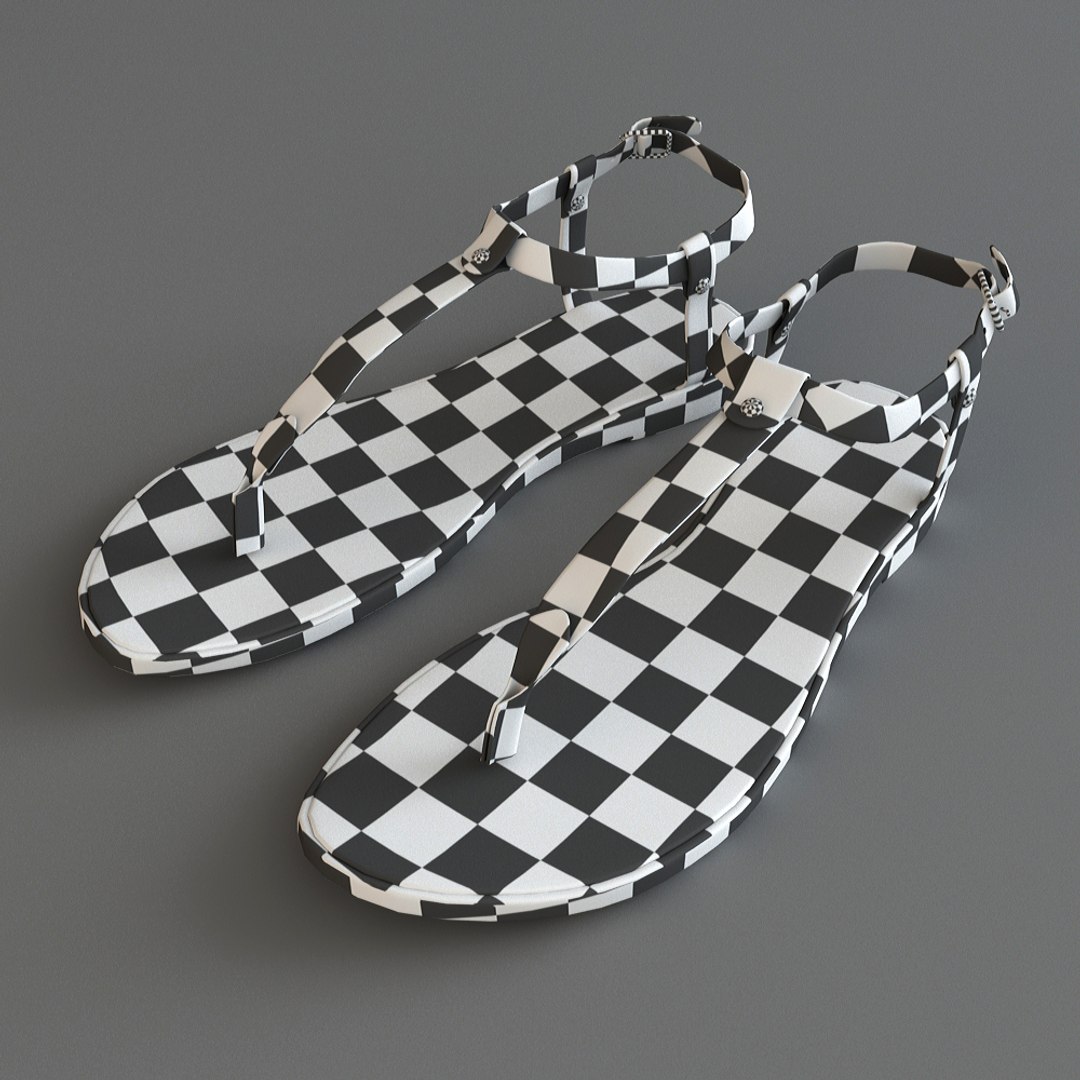 3d Model Sandals