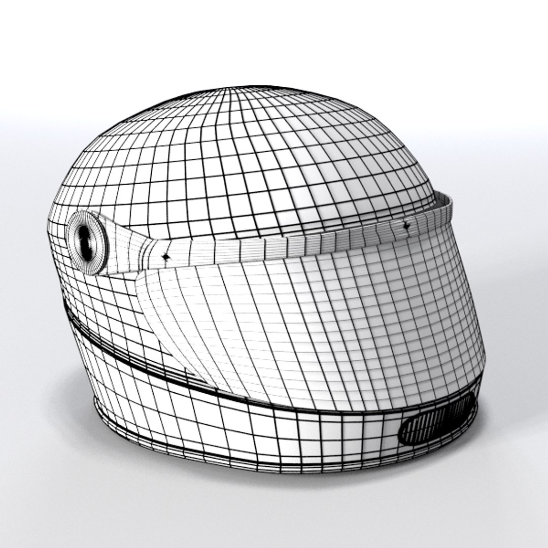 aerostar helmet 3d obj