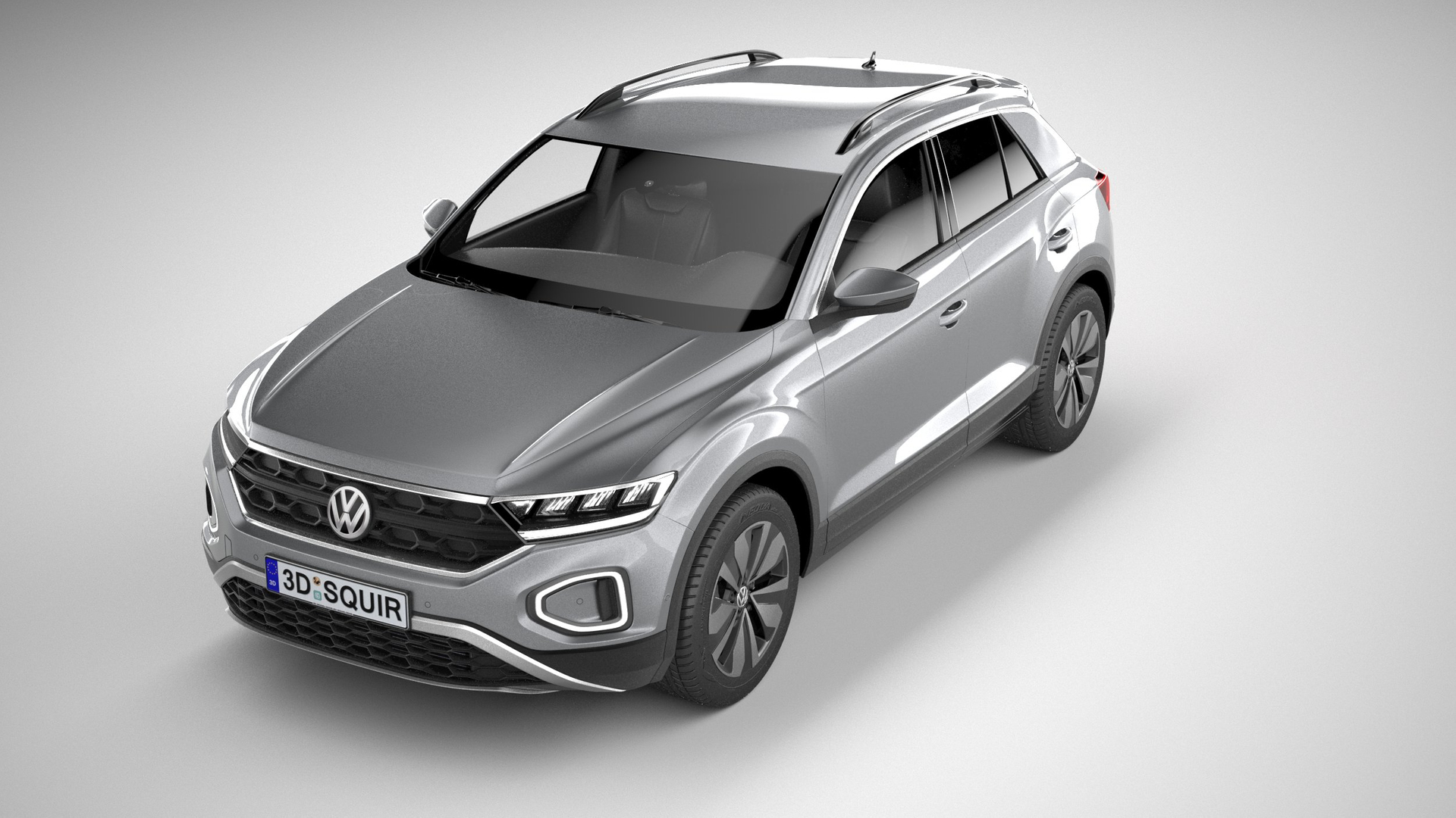 Volkswagen T-Roc LIFE 2023 3D - TurboSquid 2013324
