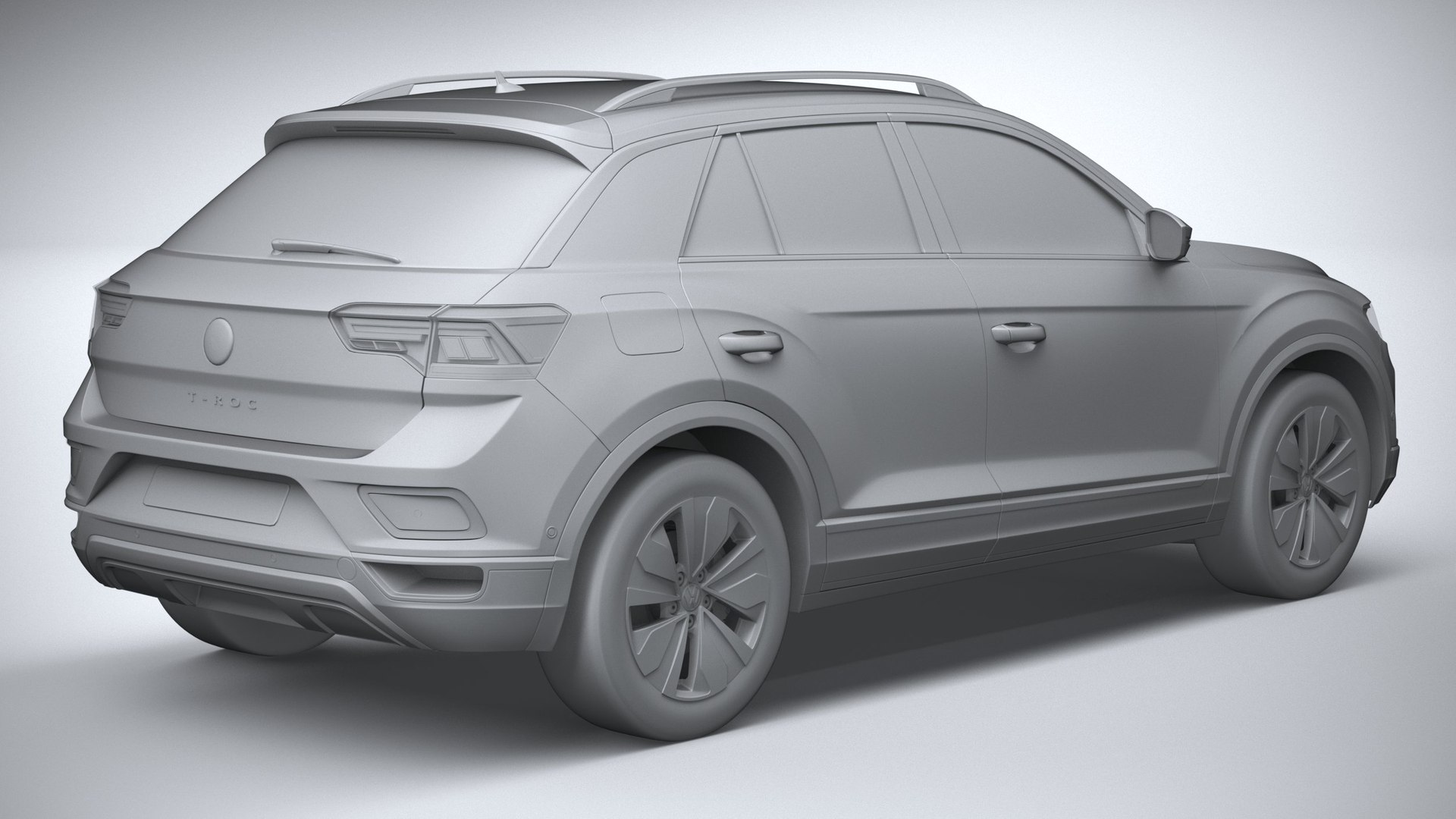 Volkswagen T-Roc LIFE 2023 3D - TurboSquid 2013324