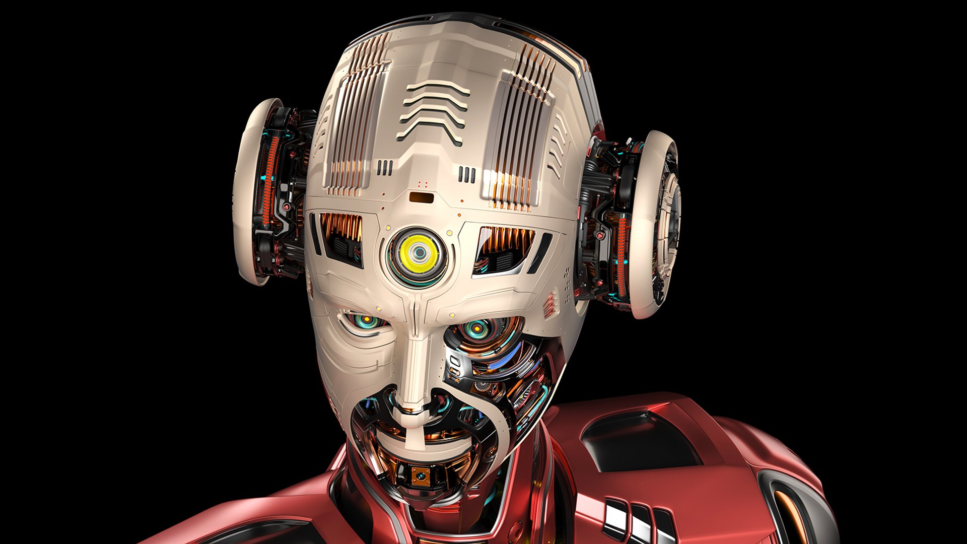 Futuristic Robot Man 2 3D Model - TurboSquid 1573851