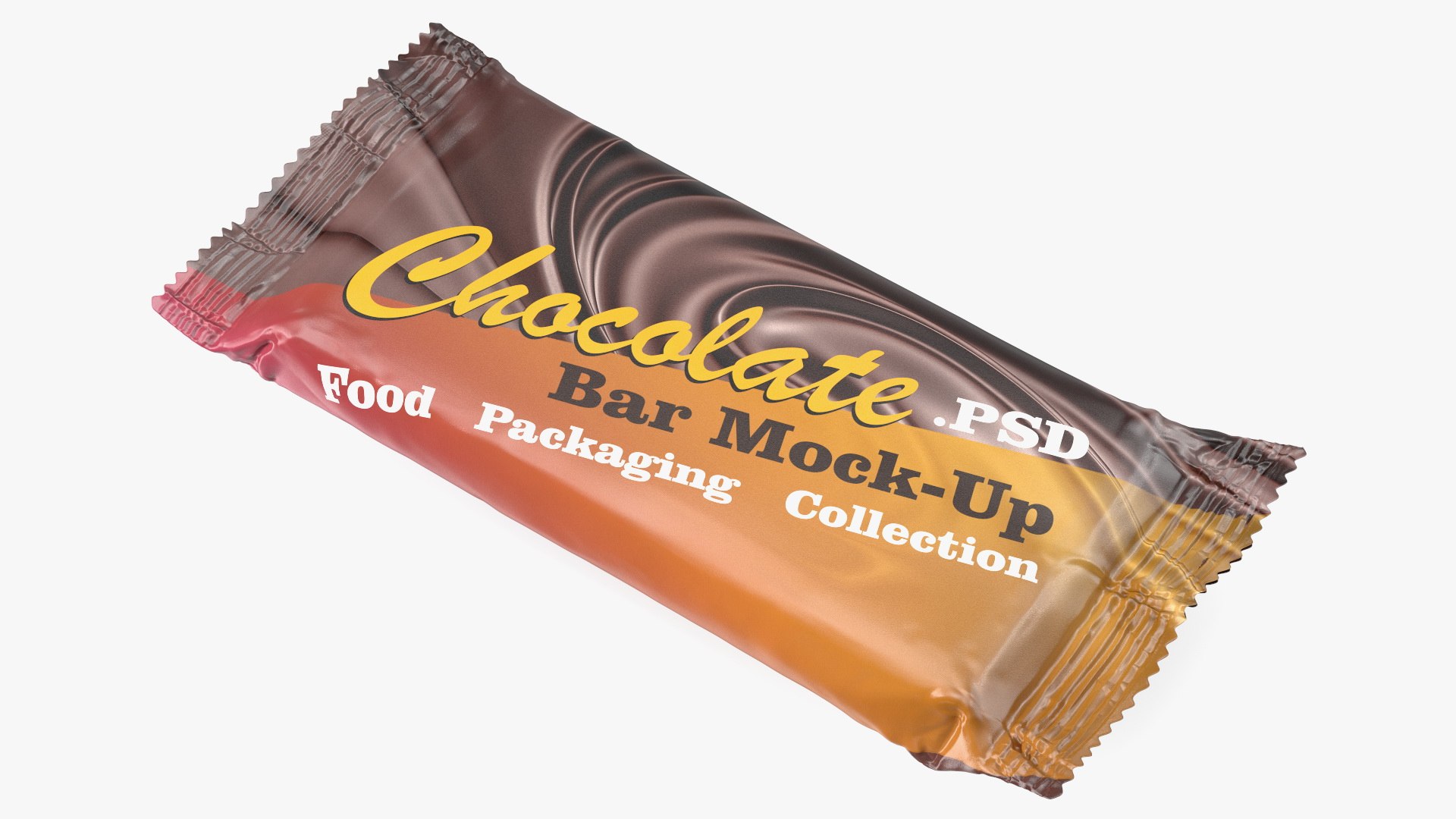 3D Snack Chocolate Bar Mockup - TurboSquid 2051052