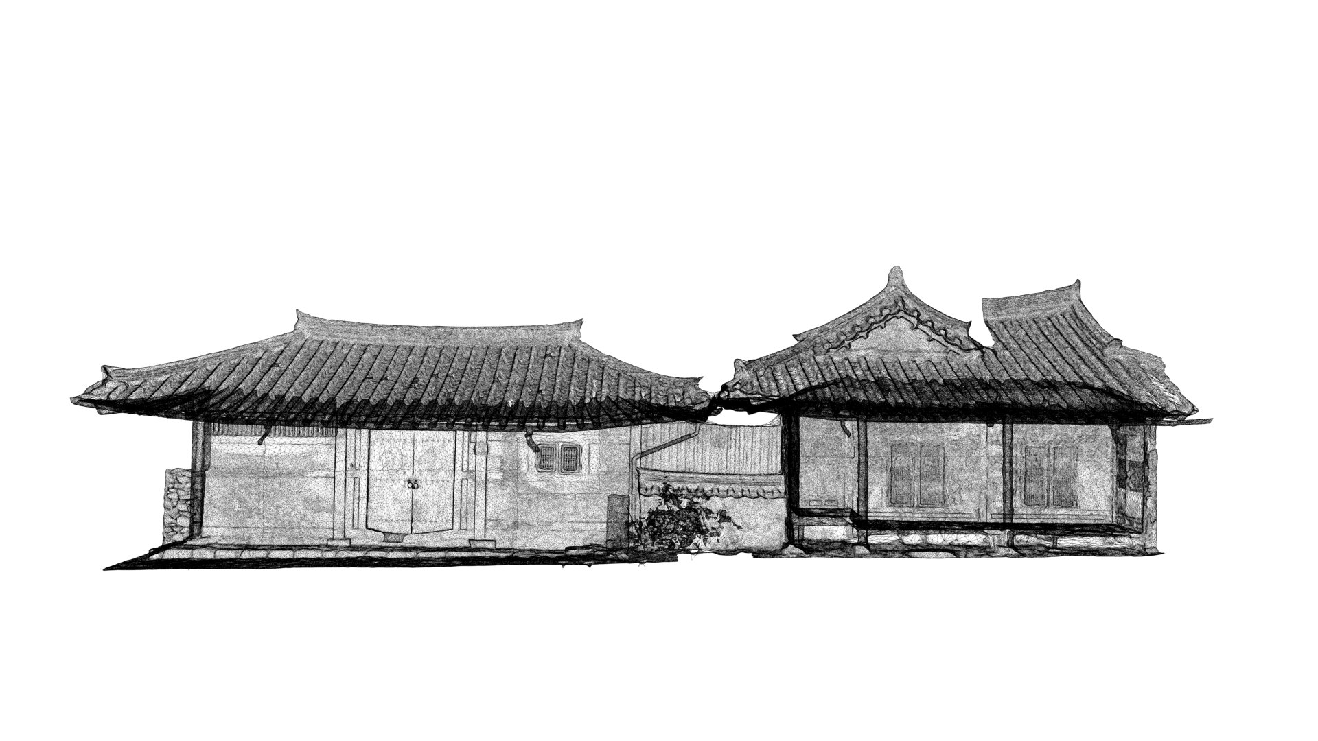 Korean Traditional House Hanok 3D Model - TurboSquid 1835945