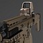 3D Assault Rifle Fn Scar - TurboSquid 1181622